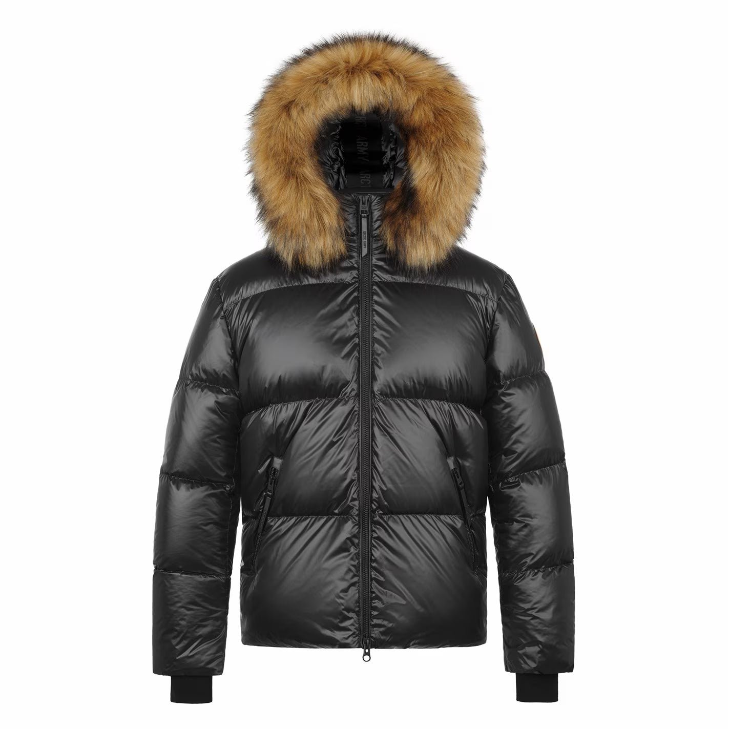 ARCTIC ARMY Men's Puffer OG Hooded Long Sleeve Short Puffer Jacket ...